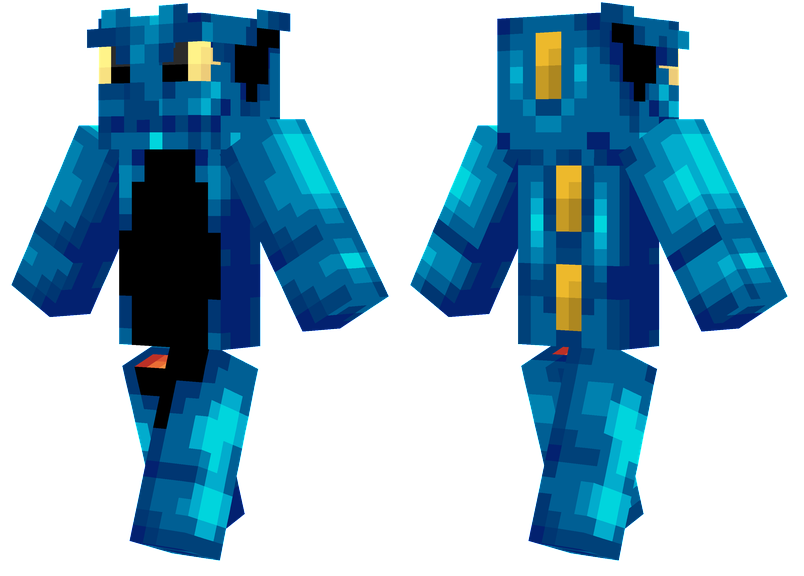 Blue Dragon | Minecraft Skins