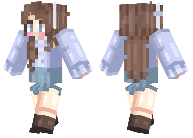 Blue Gal | Minecraft Skins