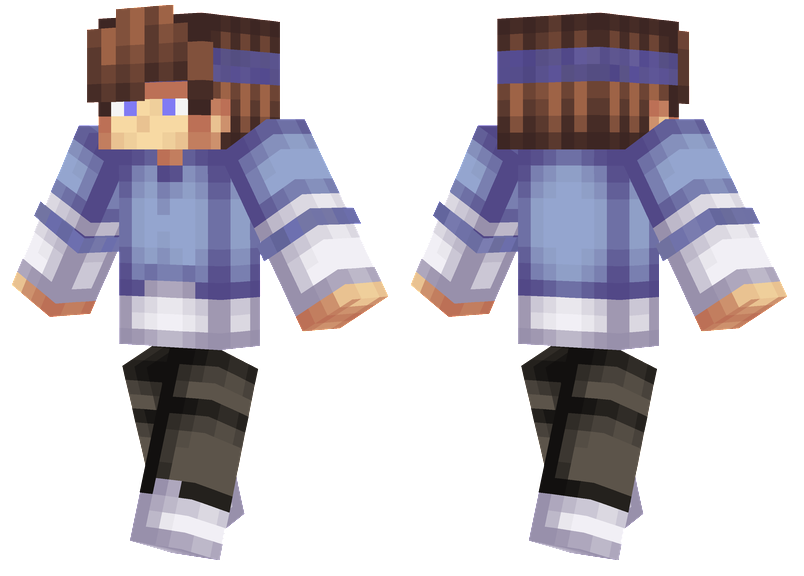 Blue Headband | Minecraft Skins