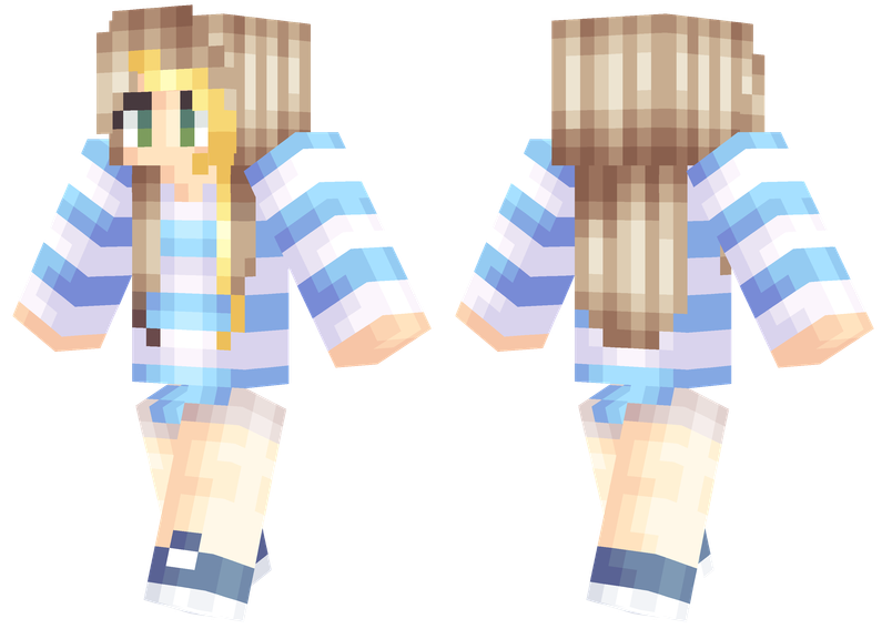 Blue Stripes | Minecraft Skins