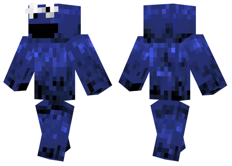 Cookie Monster Minecraft Skins