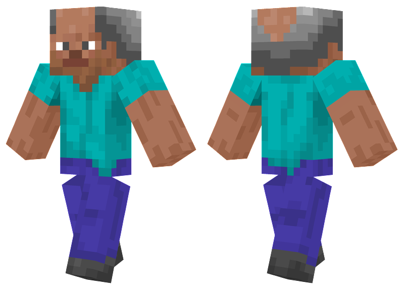 Elderly Steve | Minecraft Skins