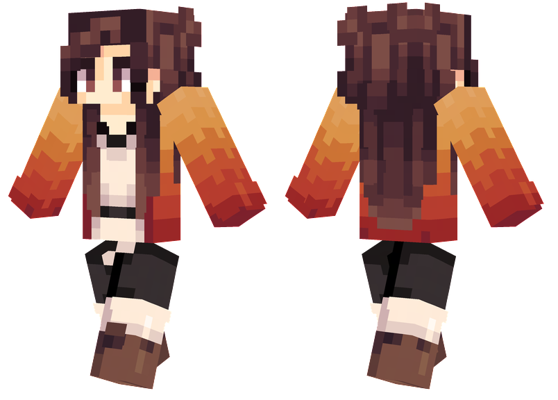 Ember Girl | Minecraft Skins