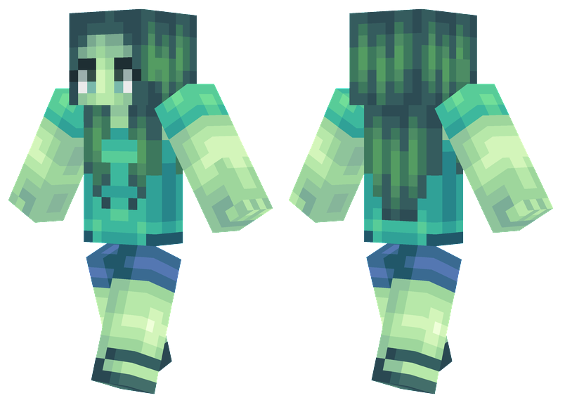 Female Zombie | Minecraft Skins