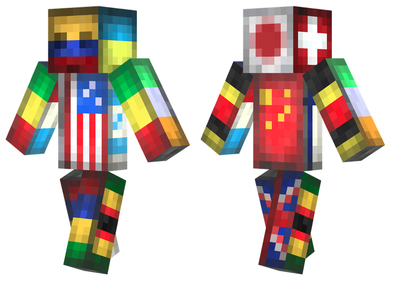 Flag Man | Minecraft Skins