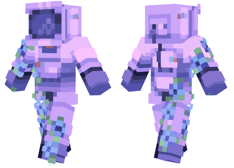 Floral Astronaut | Minecraft Skins