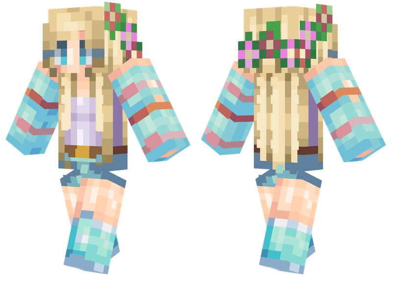 Flower Girl | Minecraft Skins