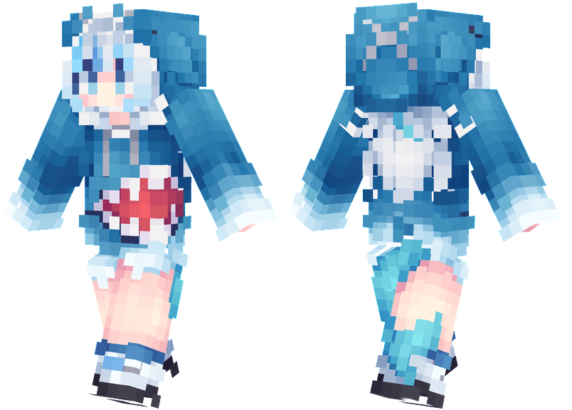 Gawr Gura | Minecraft Skins