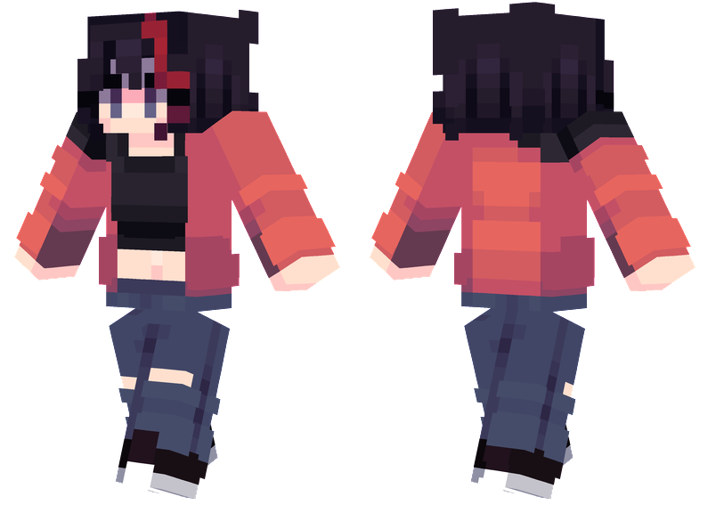 Goth Girl | Minecraft Skins
