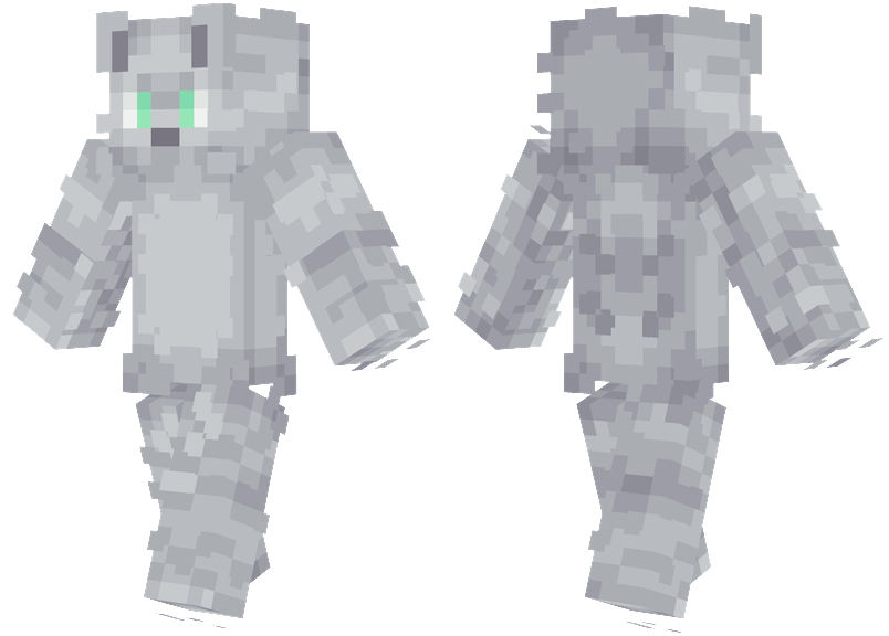 Gray Cat | Minecraft Skins