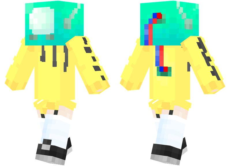 Green TV Head | Minecraft Skins