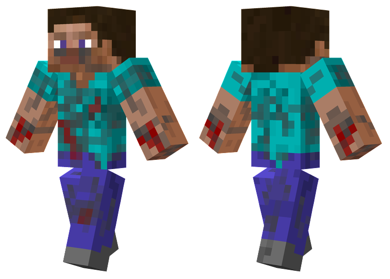 Injured Steve | Minecraft Skins
