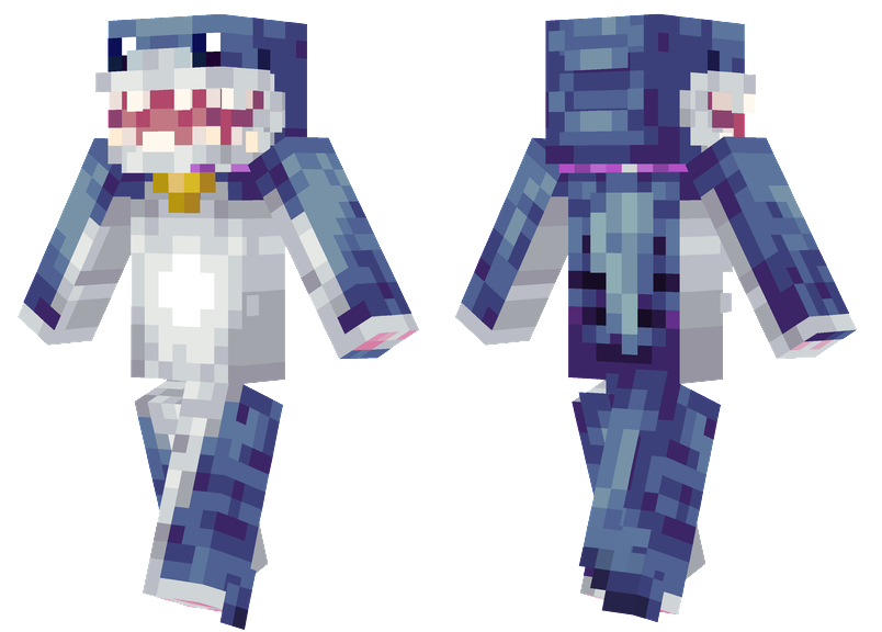 Jeff the Land Shark | Minecraft Skins