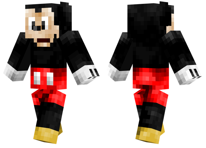 Mickey Mouse | Minecraft Skins