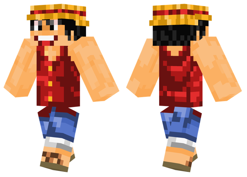 Monkey D. Luffy | Minecraft Skins