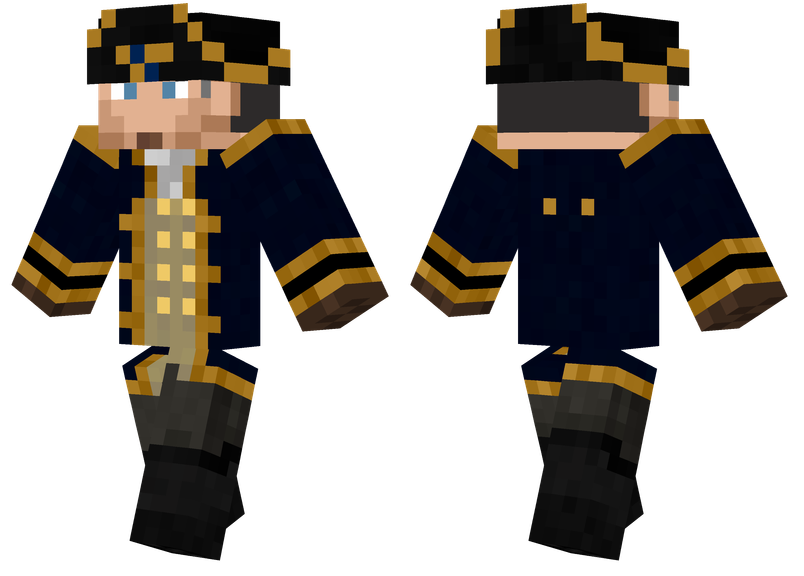 Navy Captain | Minecraft Skins