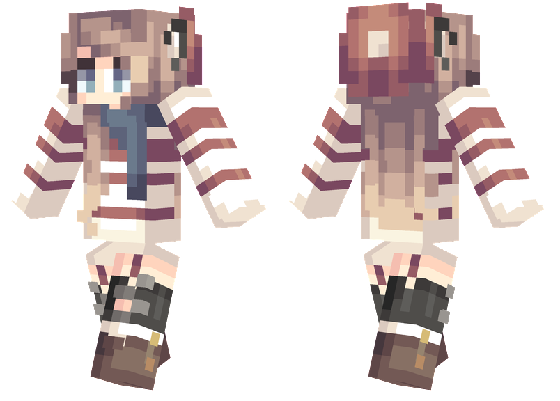 Navy Scarf | Minecraft Skins