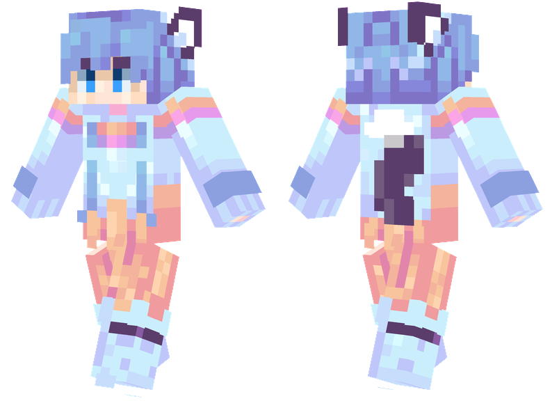 Pastel Wolf | Minecraft Skins
