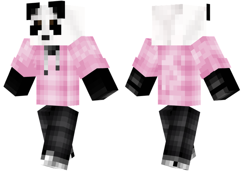 Pink Panda | Minecraft Skins