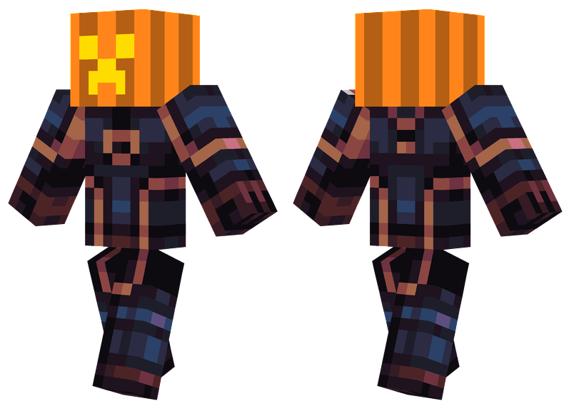 Pumpkin Warrior | Minecraft Skins