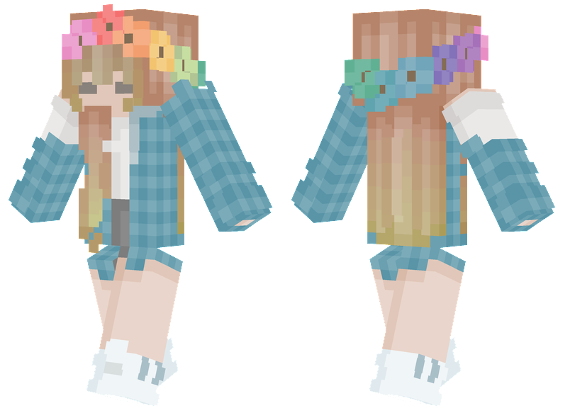 Rainbow Crown | Minecraft Skins