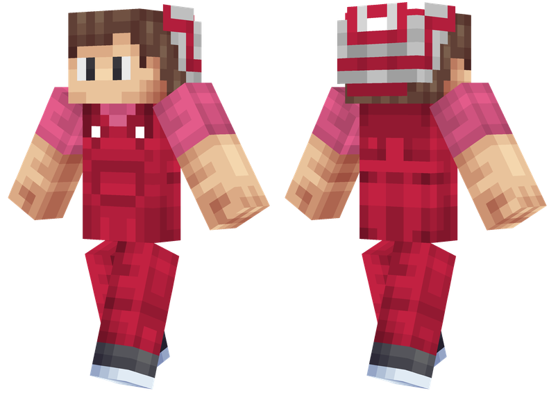 Red Overall | Minecraft Skins