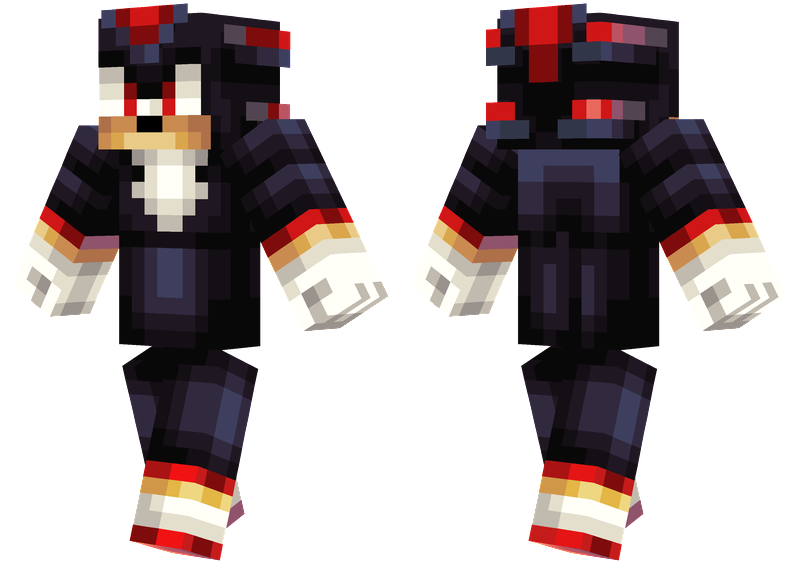 Shadow the Hedgehog | Minecraft Skins