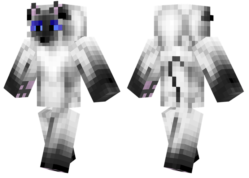 Siamese Cat Minecraft Skins