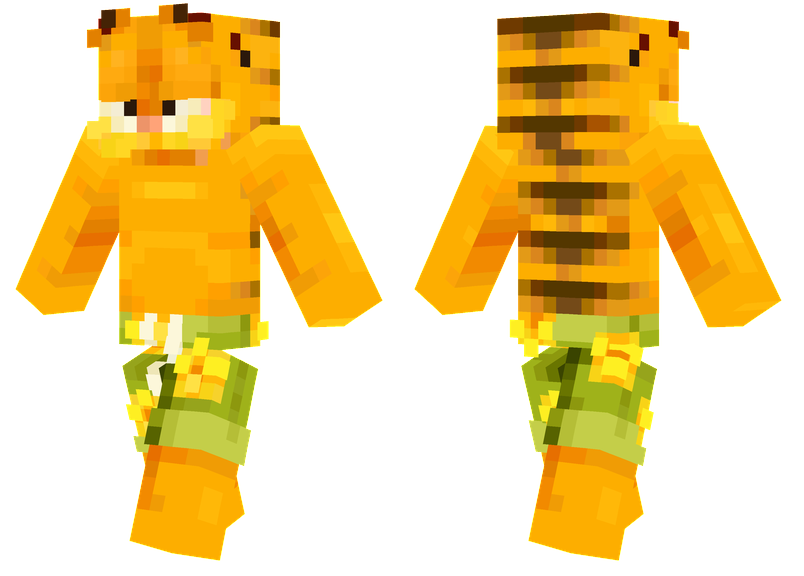 Summer Garfield | Minecraft Skins
