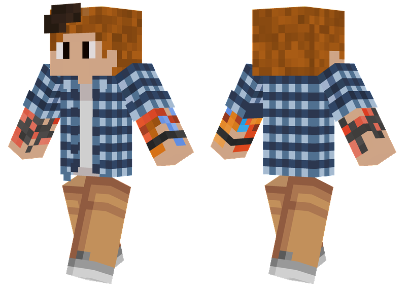 Tattoo Man | Minecraft Skins