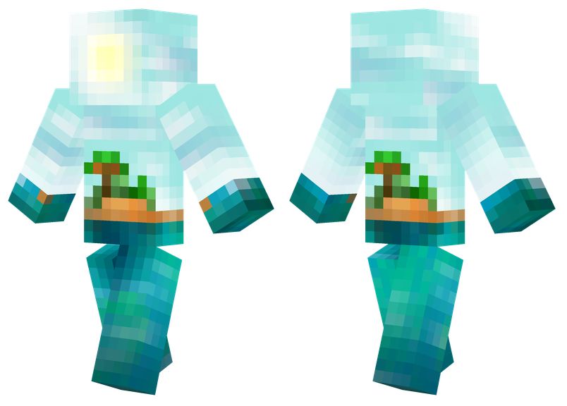 Tropical Island | Minecraft Skins