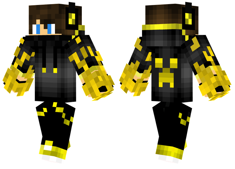 Yellow Gamer | Minecraft Skins