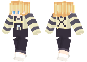 Blue Overalls | Minecraft Skins