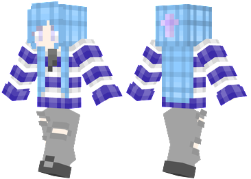 Blue Girl | Minecraft Skins