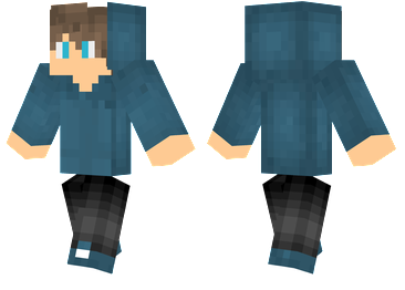 Blue Hoodie | Minecraft Skins