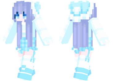 Blue Girl | Minecraft Skins