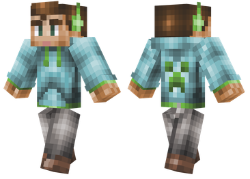 Blue Hoodie | Minecraft Skins