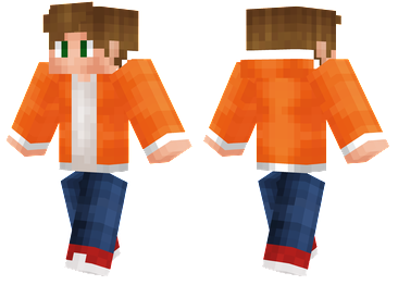 Orange Boy | Minecraft Skins