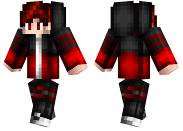 Red and Black | Minecraft Skins
