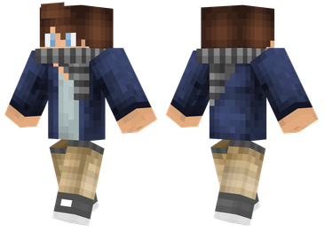 Navy Scarf | Minecraft Skins